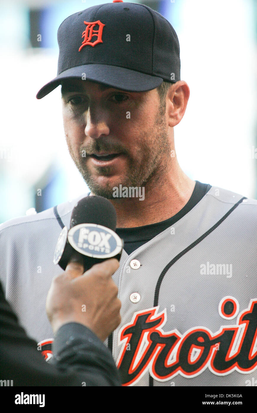 May 7, 2011 - Toronto, Ontario, Canada - Tigers pitcher Justin ...