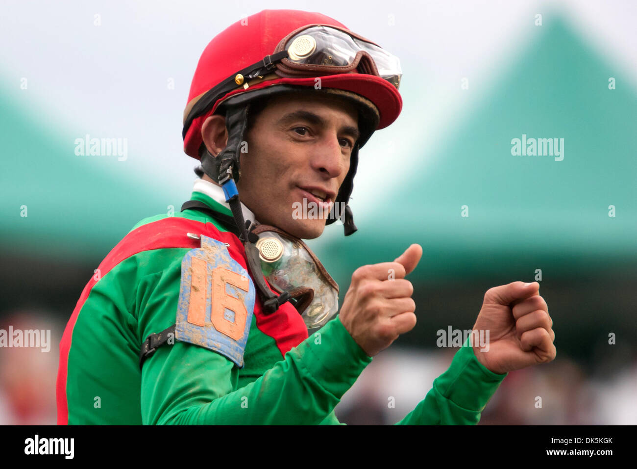 May 7, 2011 - Louisville, Kentucky, U.S - Jockey John Velazquez ...
