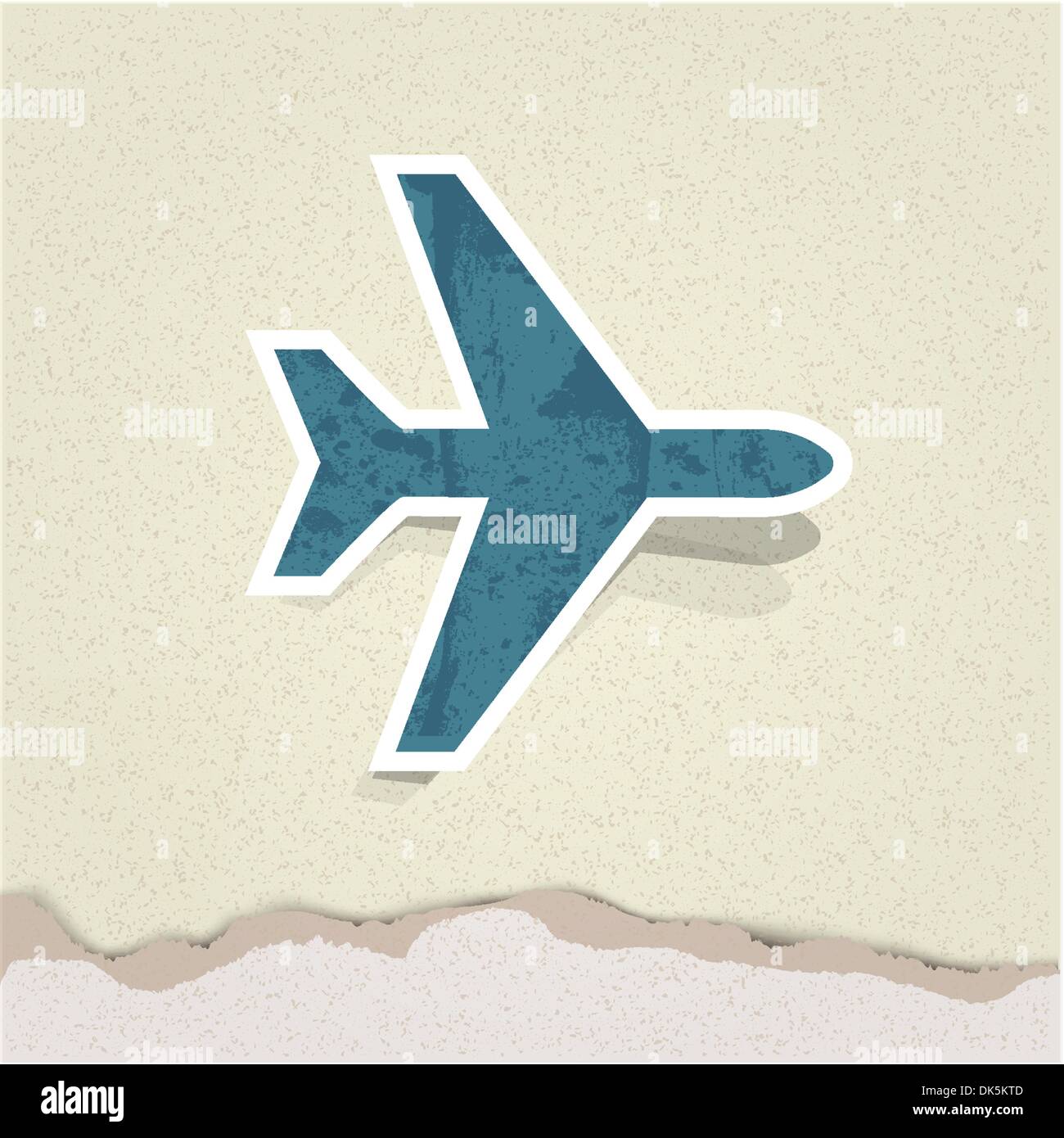 Announcement airplane Stock Vector Images - Alamy