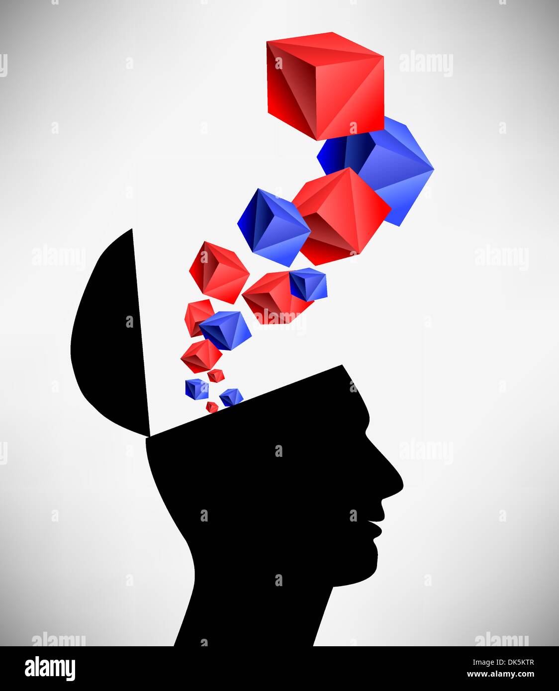 Open minded vector vectors hi-res stock photography and images - Alamy