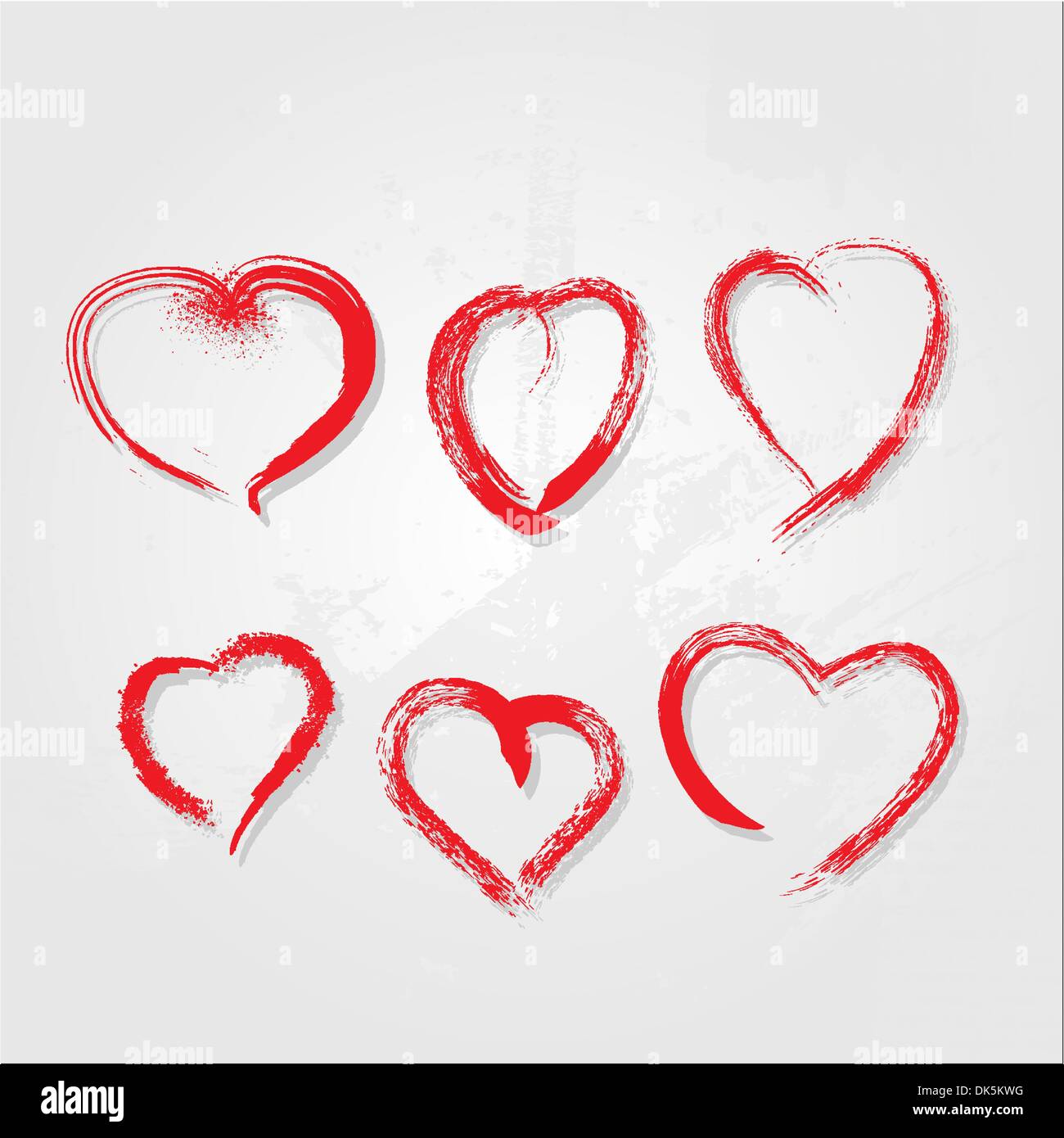 Heart scribble clipart hi-res stock photography and images - Alamy