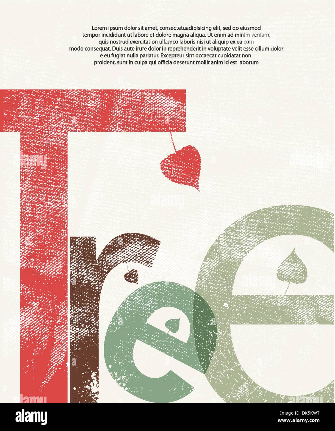 Old print background. Tree Stock Vector Image & Art - Alamy