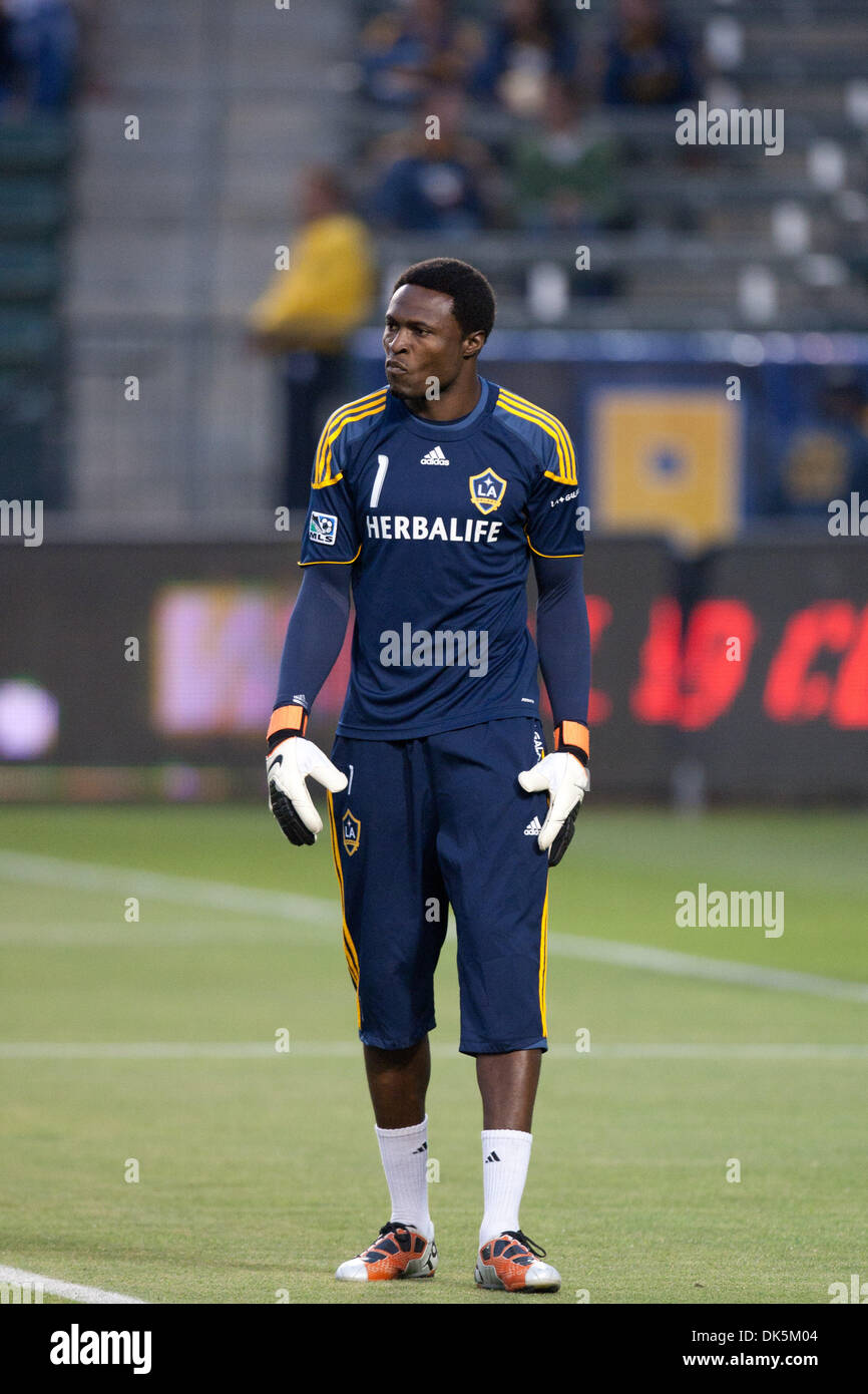 May 7, 2011 - Carson, California, U.S - Los Angeles Galaxy goalkeeper ...
