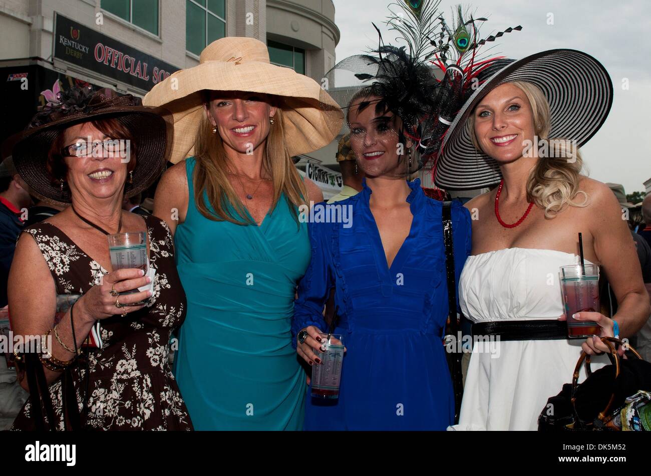 May 7, 2011 - Louisville, Kentucky, U.S - Lady's showing off their ...