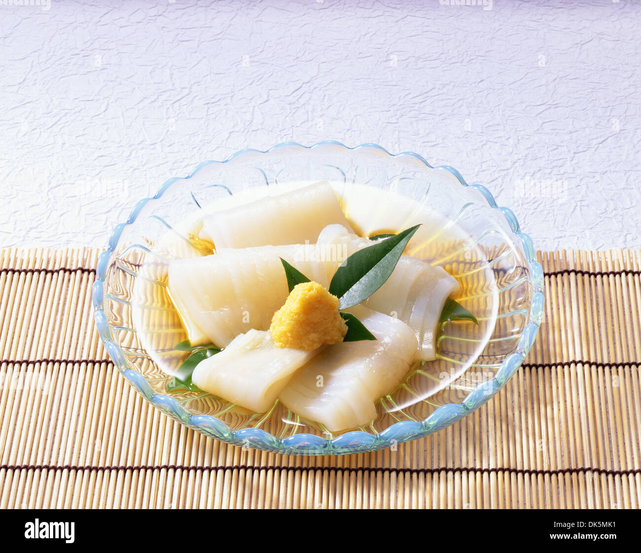 Japanese squid dish Stock Photo - Alamy