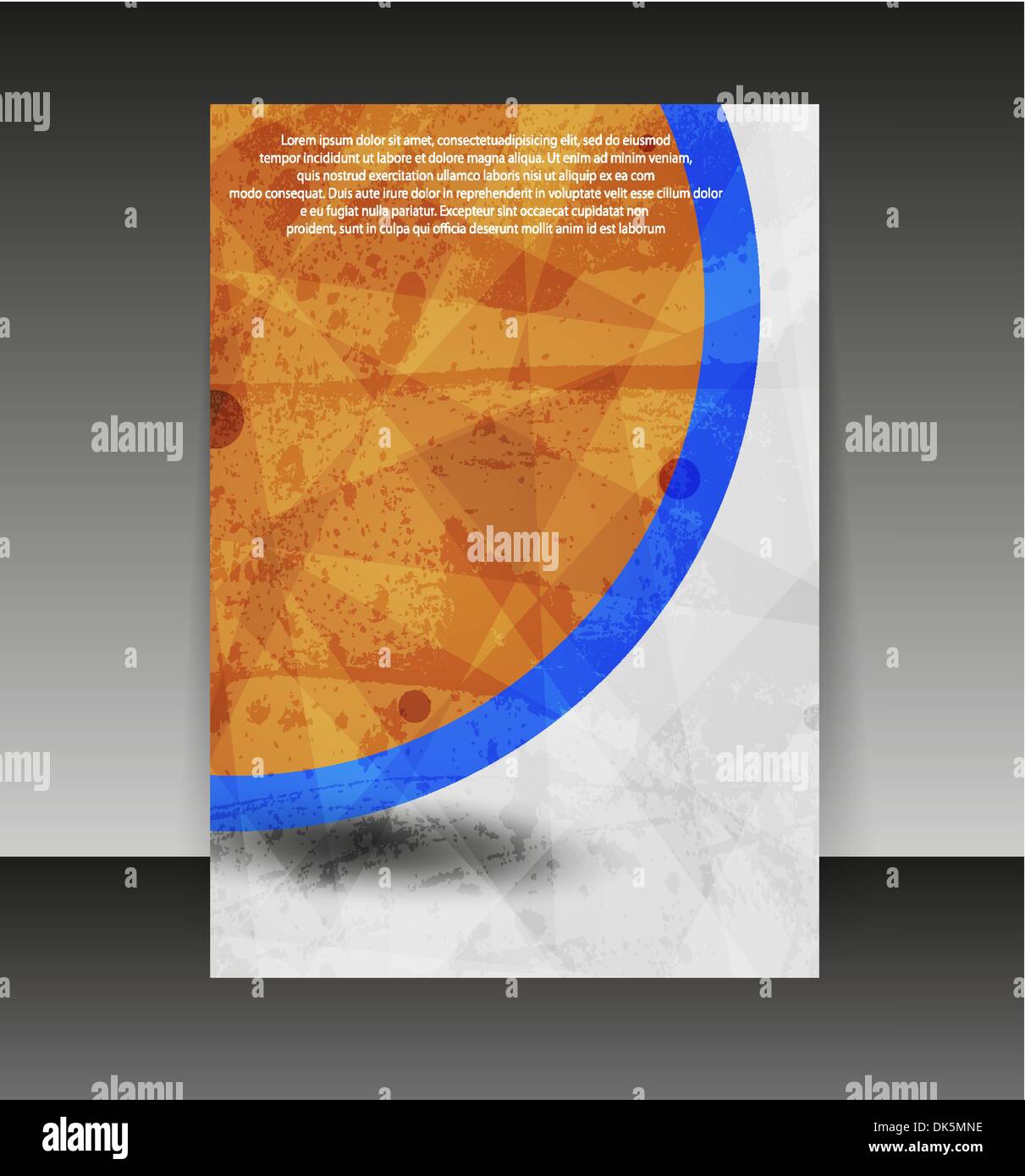 Flyer or cover design. Folder design content background. editable ...