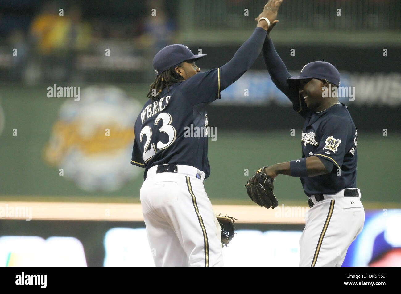 May 9, 2011 - Milwaukee, Wisconsin, U.S - Milwaukee Brewers second ...
