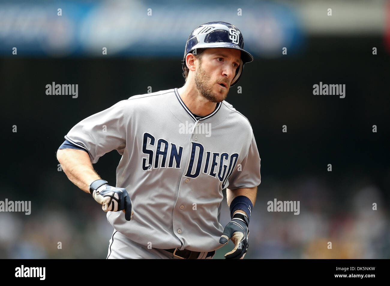 May 11, 2011 - Milwaukee, Wisconsin, U.S - San Diego Padres third ...