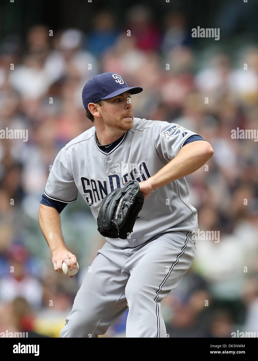 May 11, 2011 - Milwaukee, Wisconsin, U.S - San Diego Padres starting ...