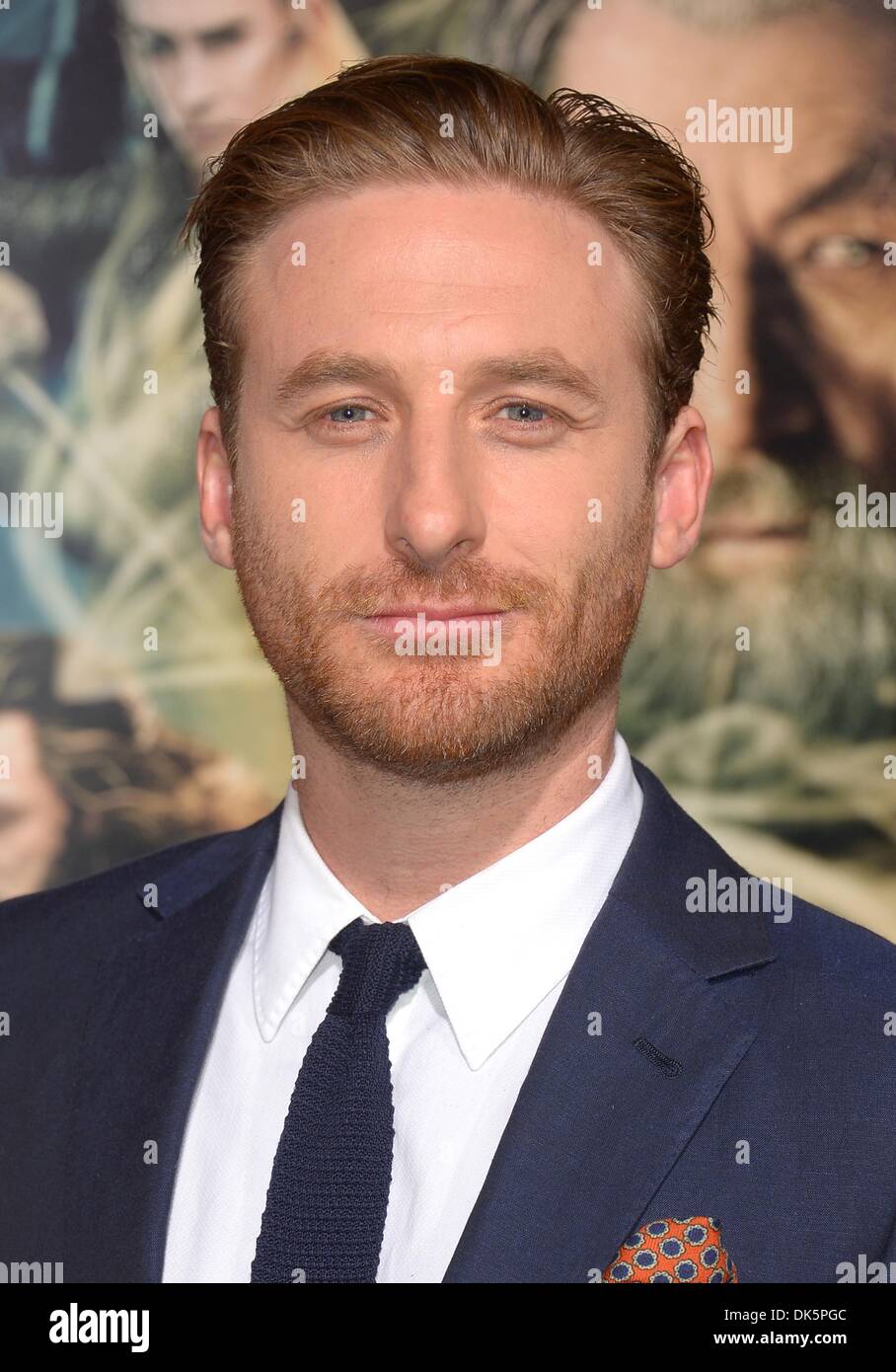 Los Angeles, USA. 2nd December 2013. Dean O'Gorman arrives at premiere ...