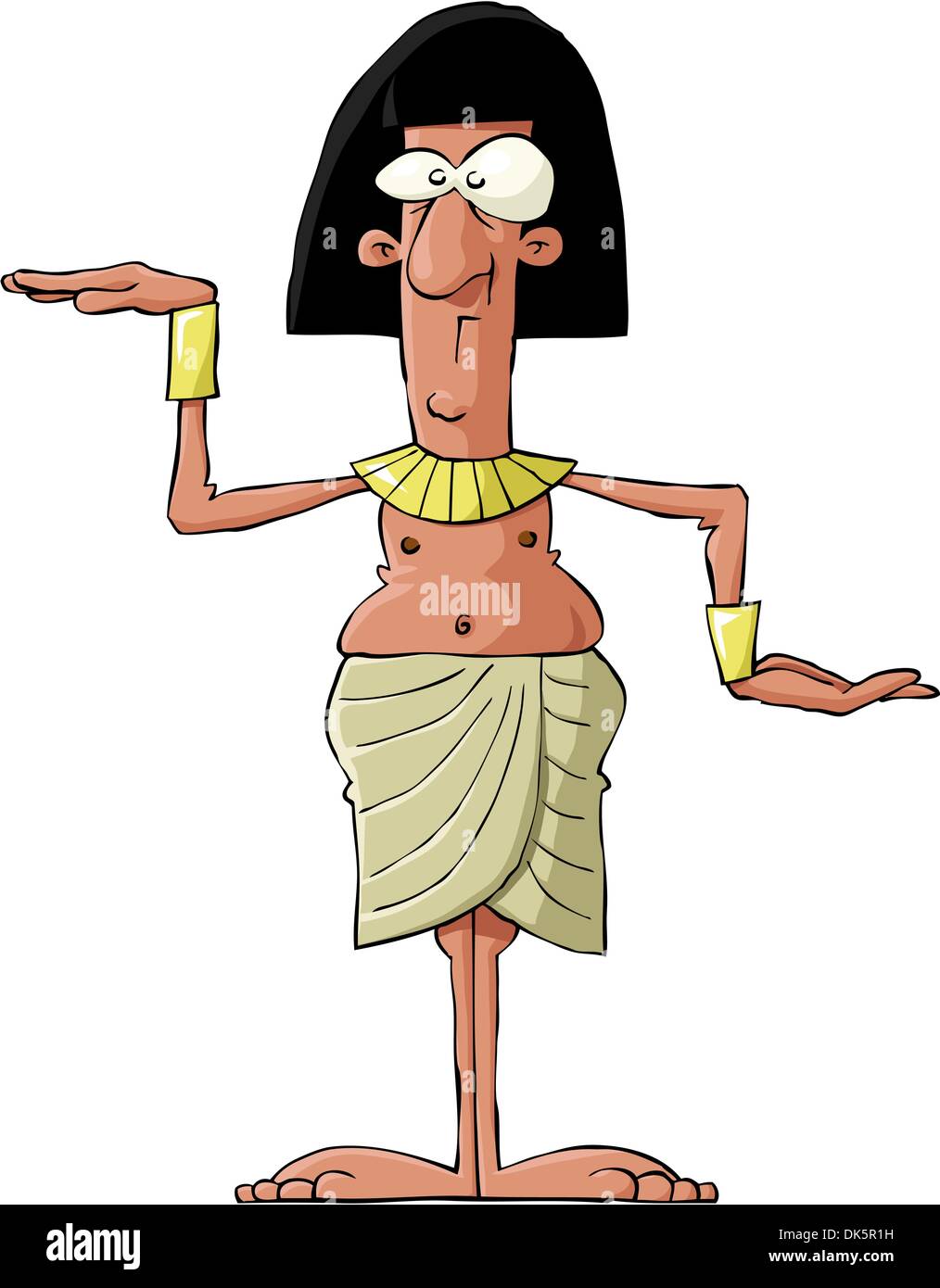 Egyptian Cartoon Character
