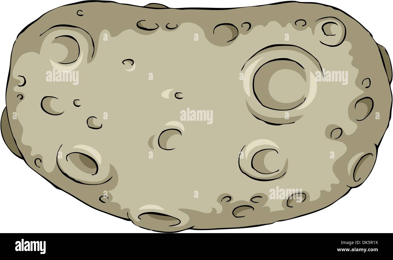 Asteroid Illustration