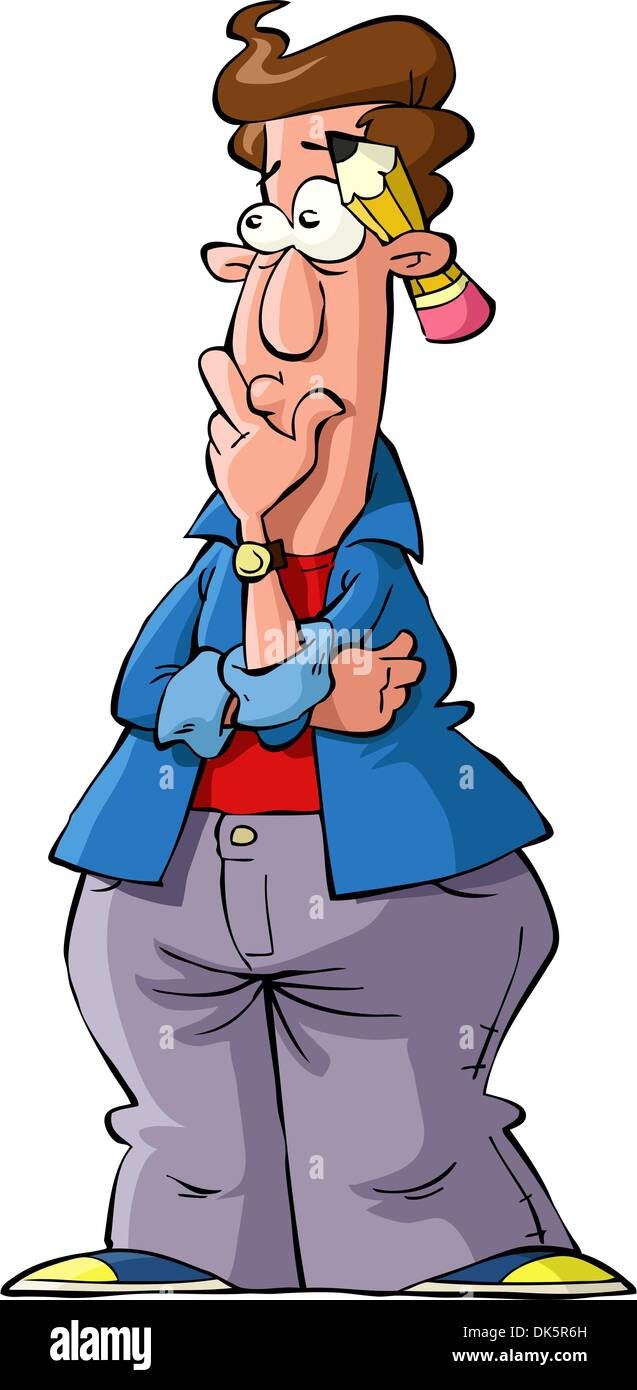 The designer is waiting for inspiration vector Stock Vector Image & Art ...