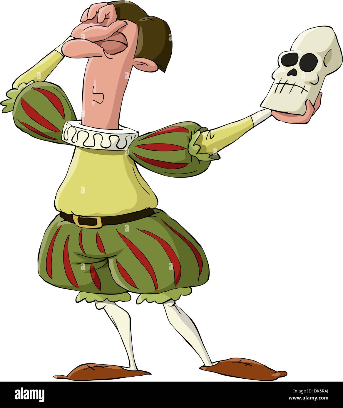 Hamlet skull play hi-res stock photography and images - Alamy