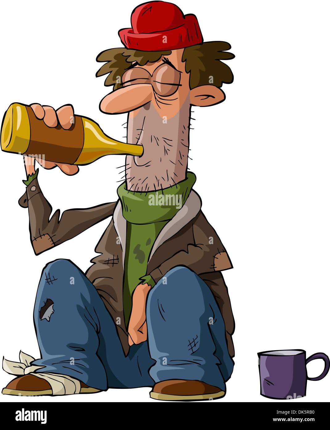 Homeless Stock Vector Images - Alamy
