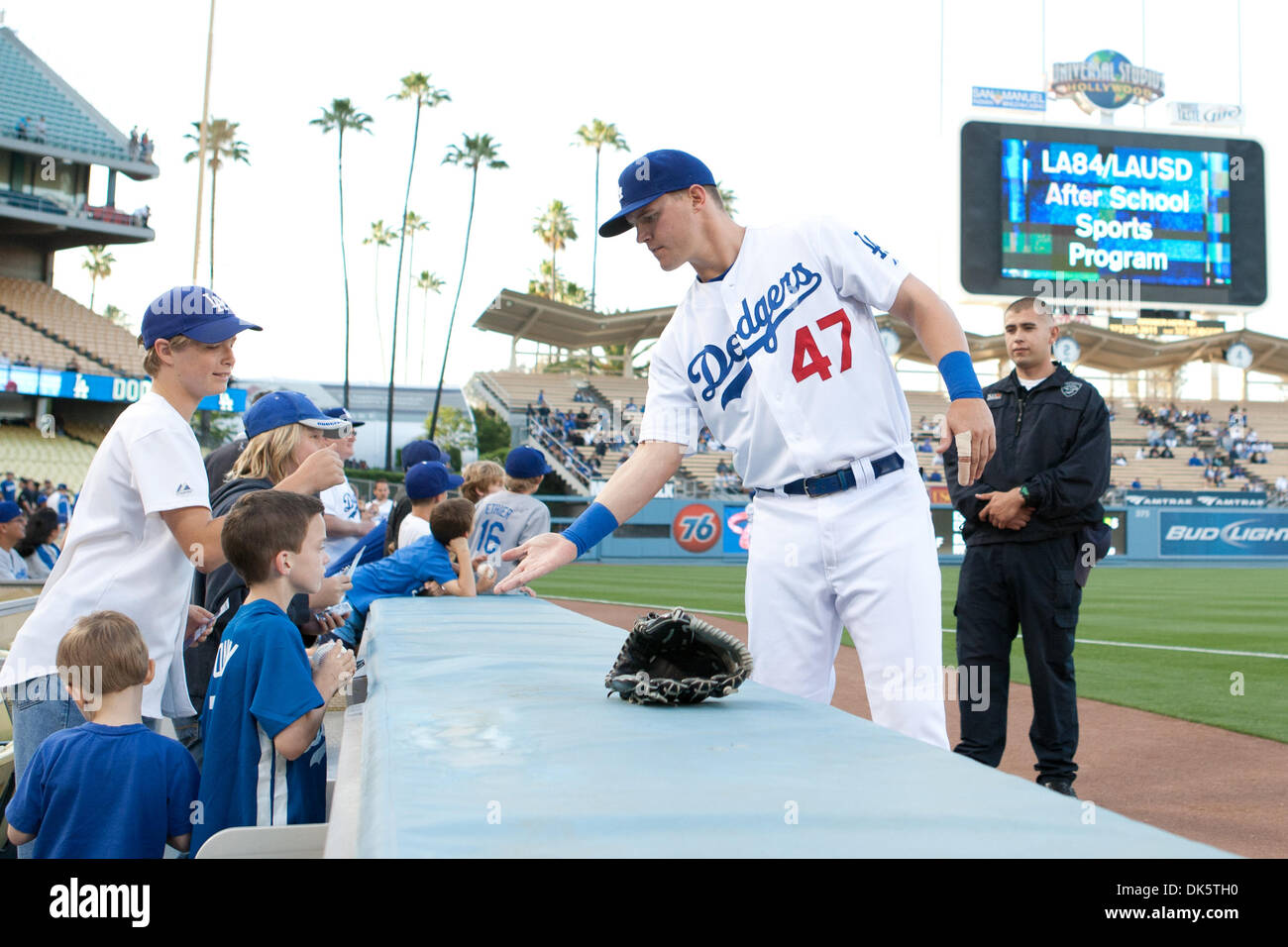 May 13, 2011 - Los Angeles, California, U.S - Los Angeles Dodgers left ...