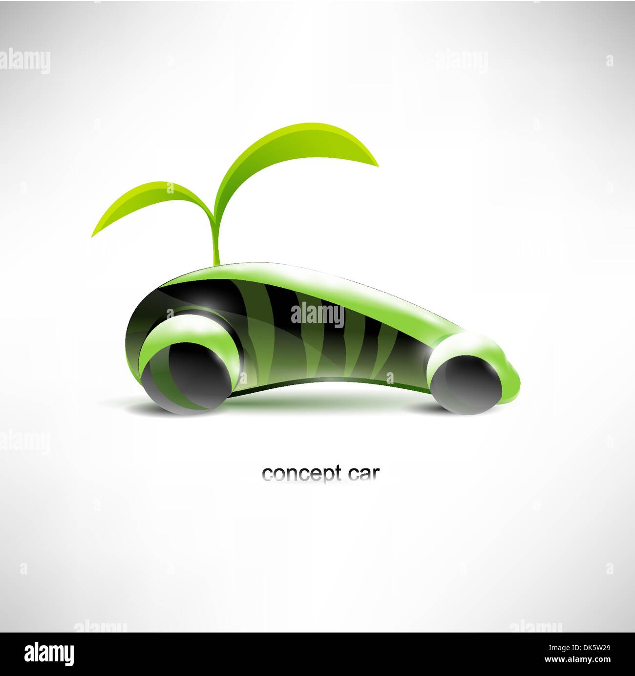 Eco car concept Stock Vector Image & Art - Alamy