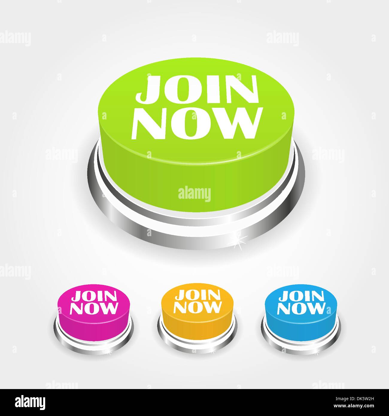 Join now button collection Stock Vector Image & Art - Alamy