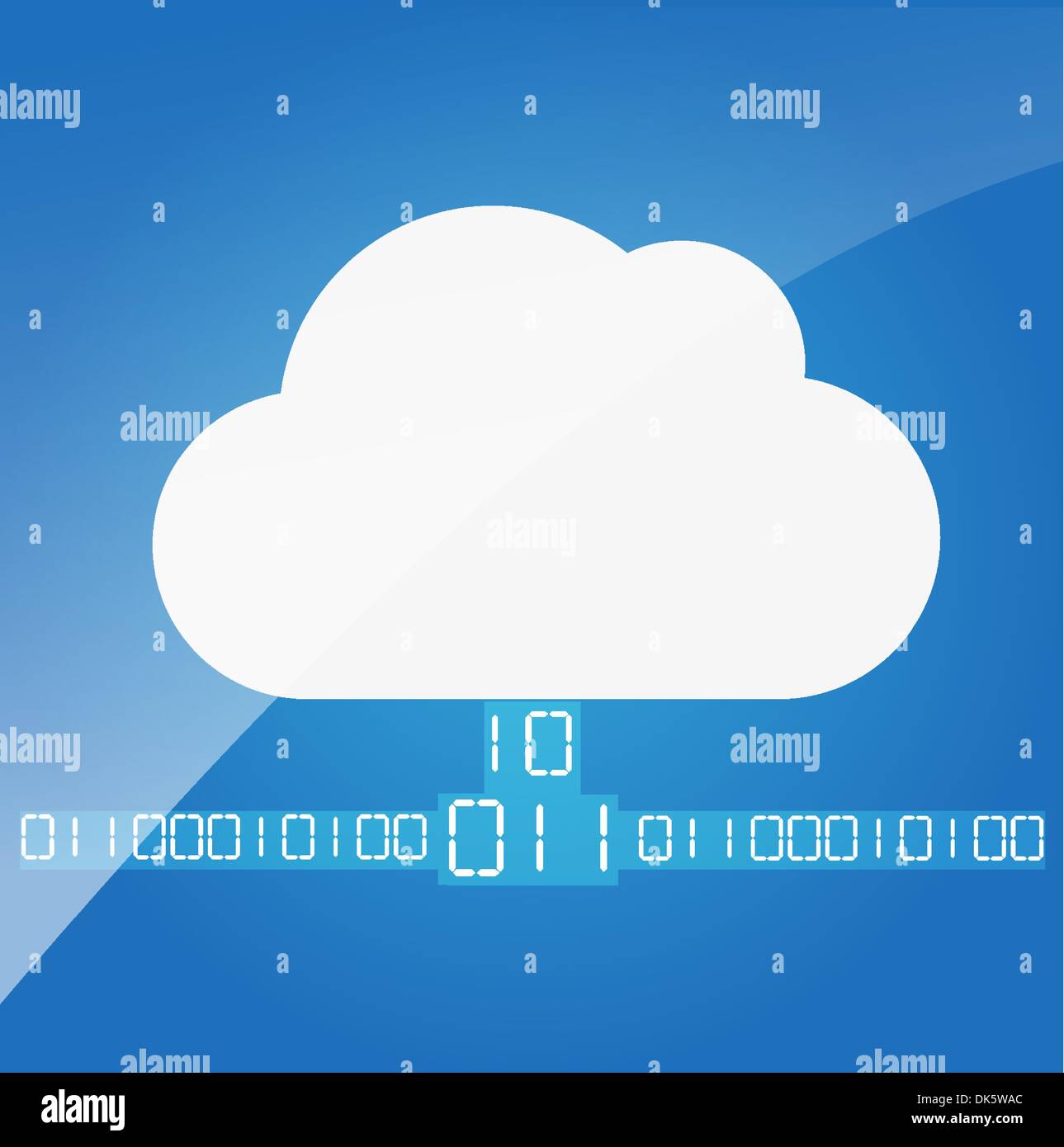 Cloud computing. The concept of storing and transmitting information, media content Stock Vector ...