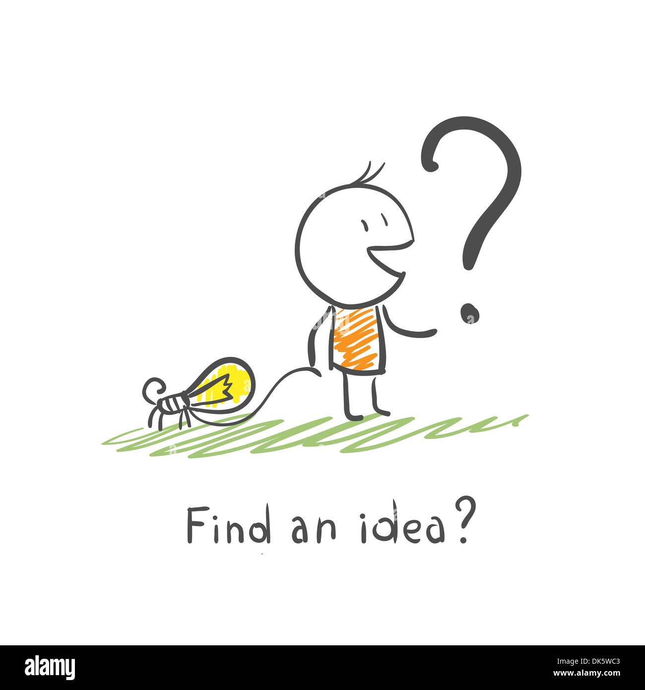 Search for ideas Stock Vector Image & Art - Alamy