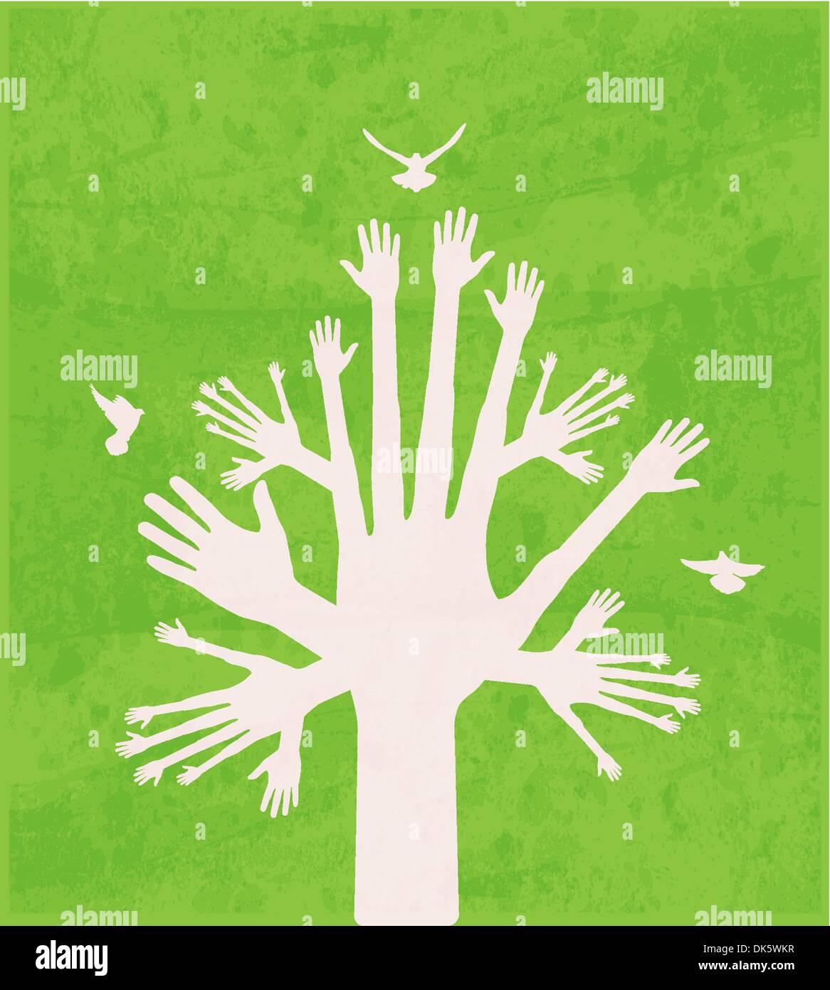 Reaching into tree Stock Vector Images - Alamy