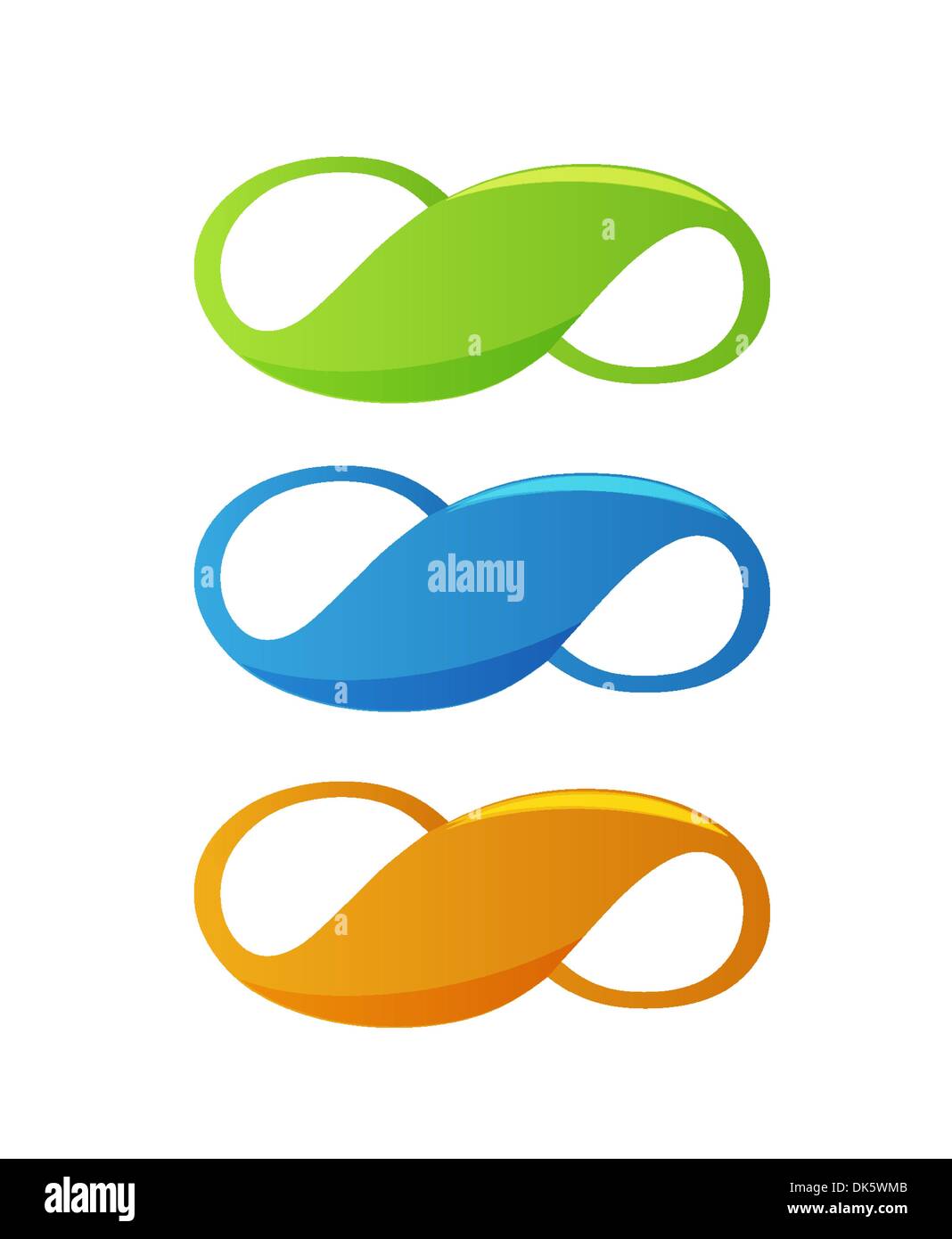 Infinity symbol with light Cut Out Stock Images & Pictures - Alamy