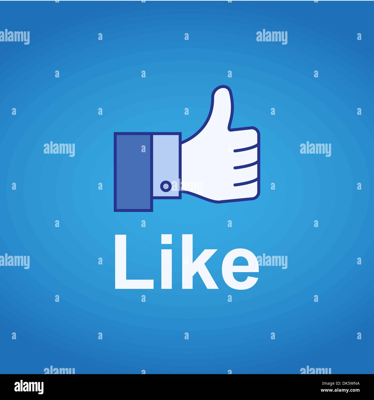 Thumb Up. Like concept Stock Vector Image & Art - Alamy