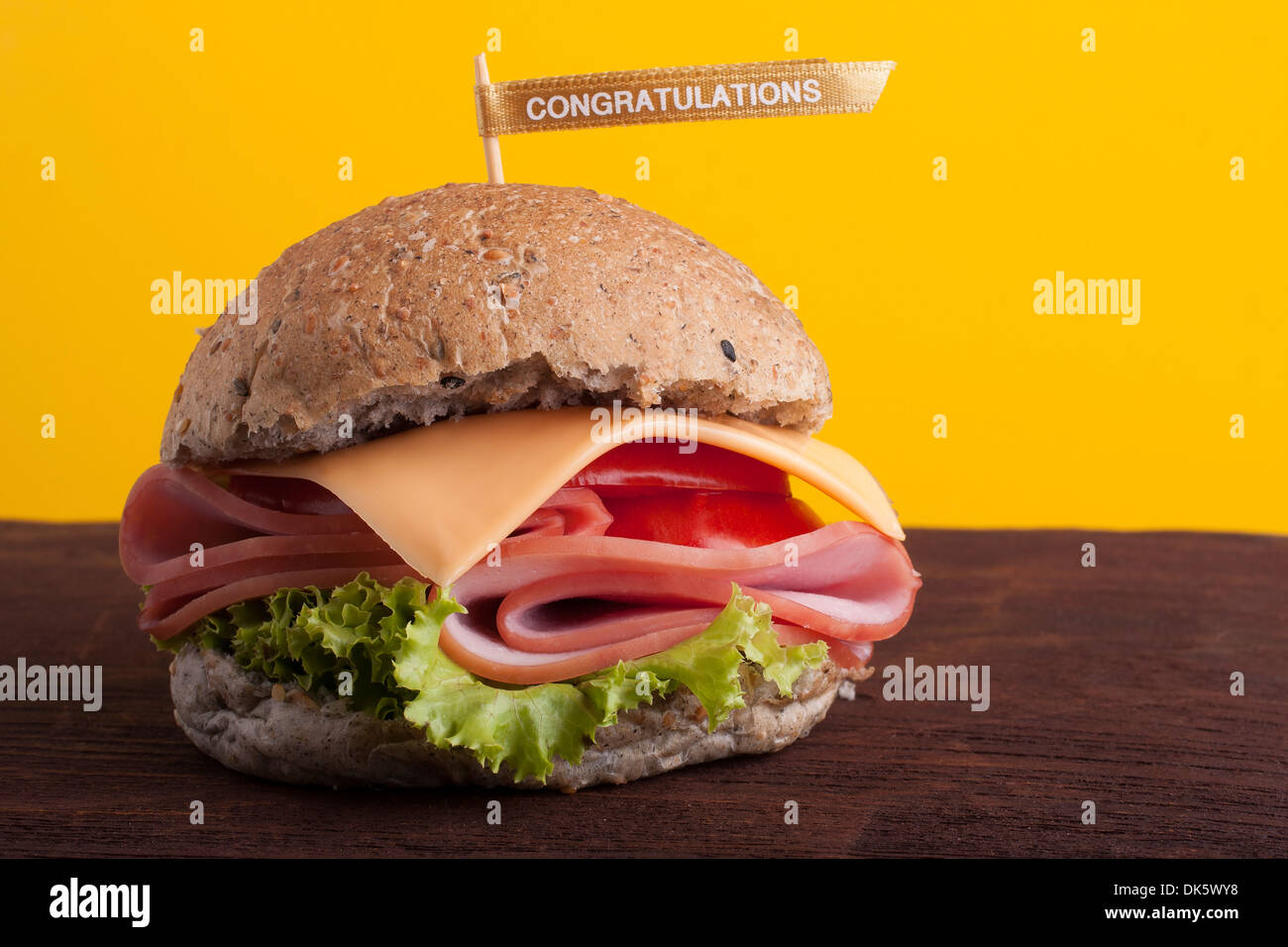Full burger hi-res stock photography and images - Alamy