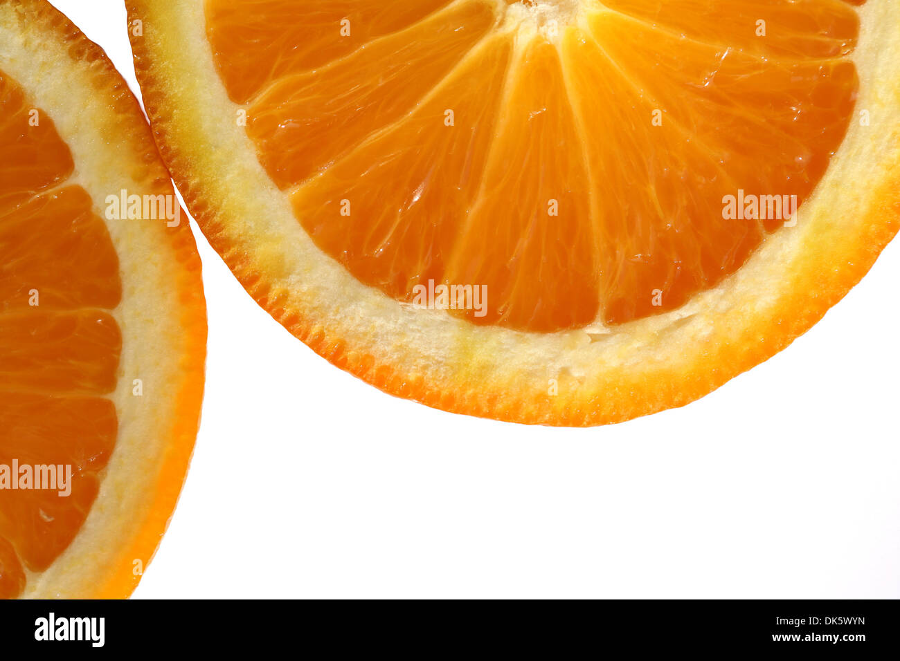 close up picture of an orange slice Stock Photo - Alamy