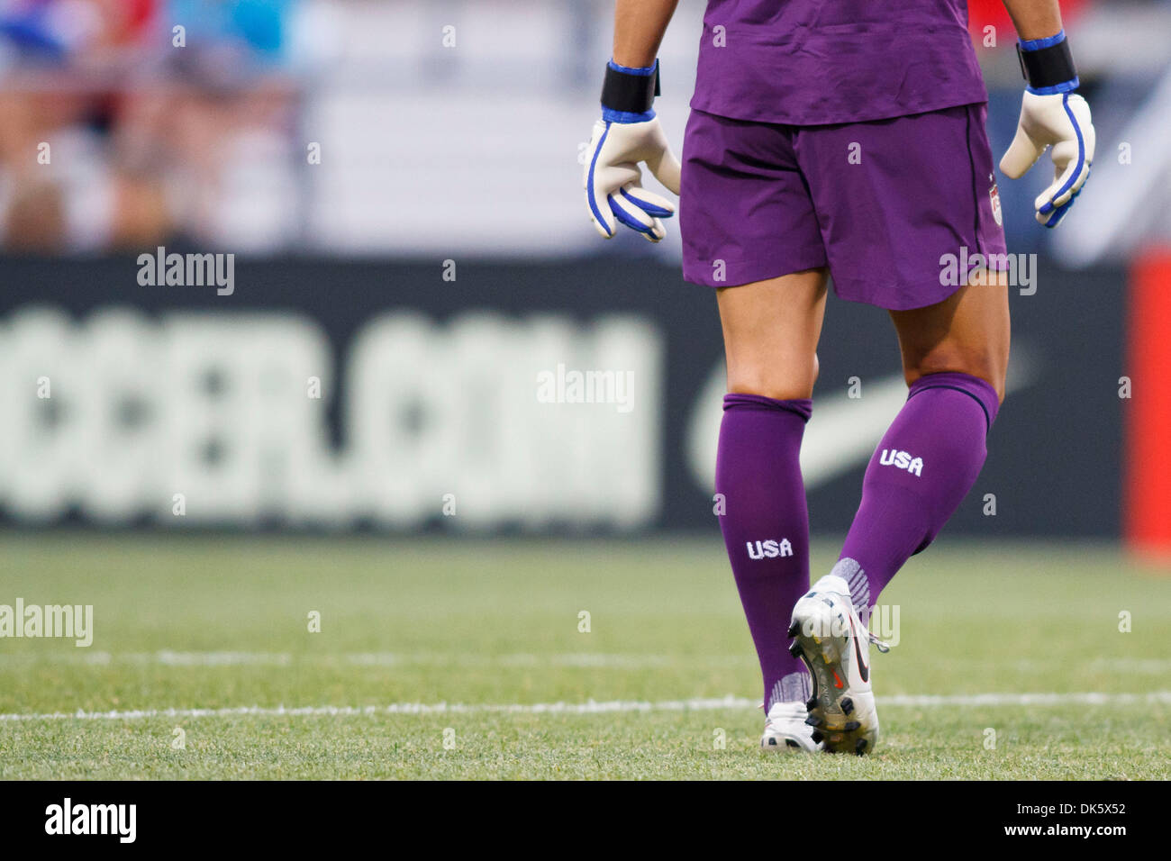 May 14, 2011 - Columbus, Ohio, U.S - Goalkeeper Hope Solo (#1) of the ...
