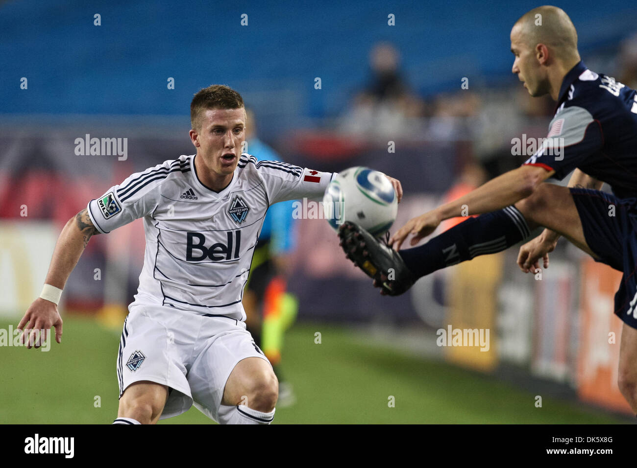 May 14, 2011 - Foxborough, Massachusetts, U.S - Vancouver FC defender ...