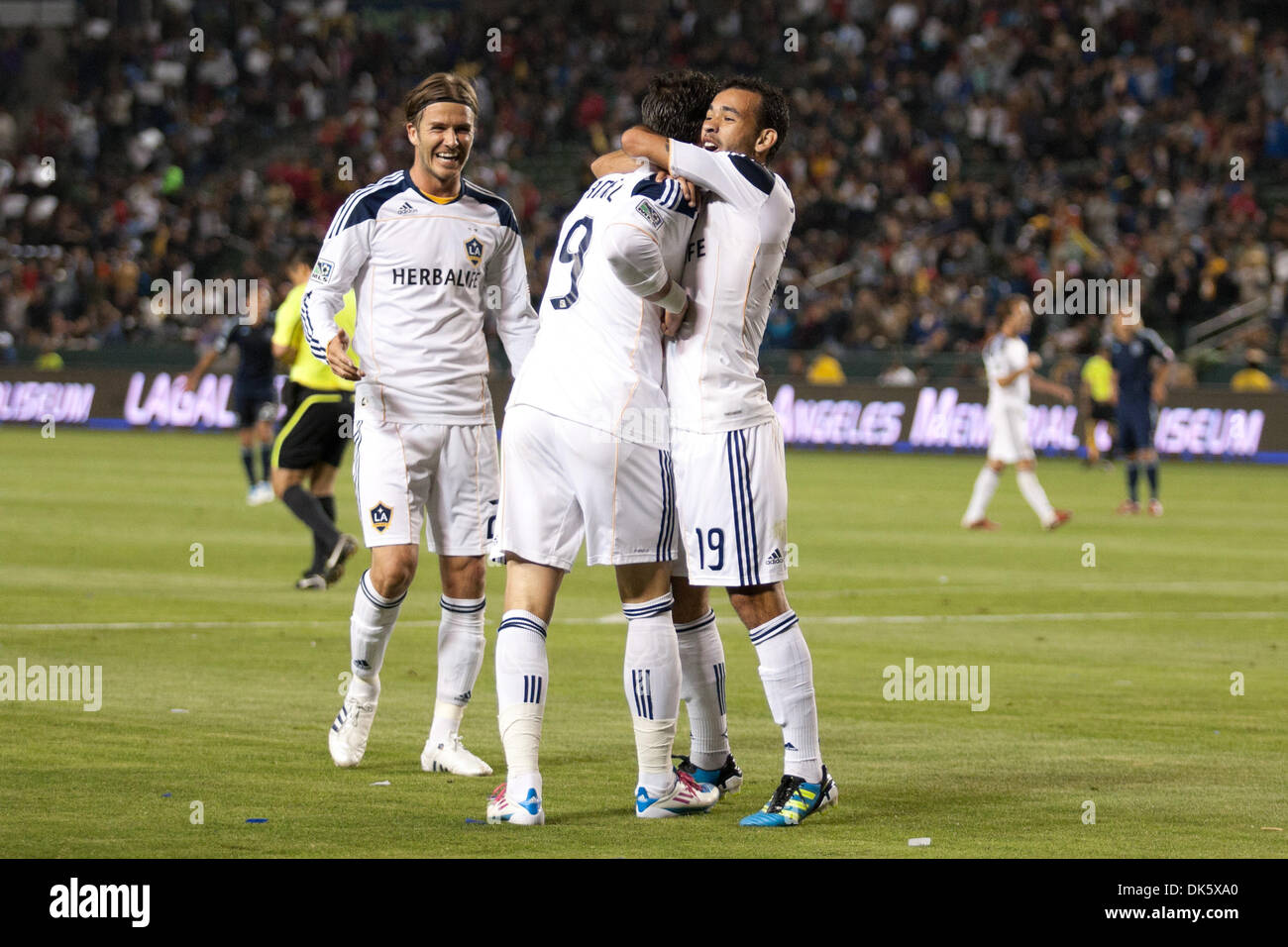 May 14, 2011 - Carson, California, U.S - Los Angeles Galaxy midfielder ...