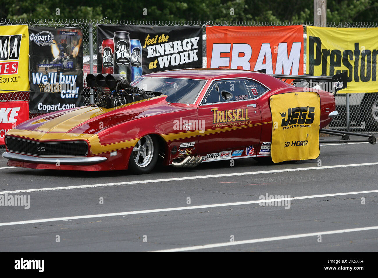 May 15, 2011 - Commerce, Georgia, U.S - Pro Mod driver Ed Hoover, Team ...
