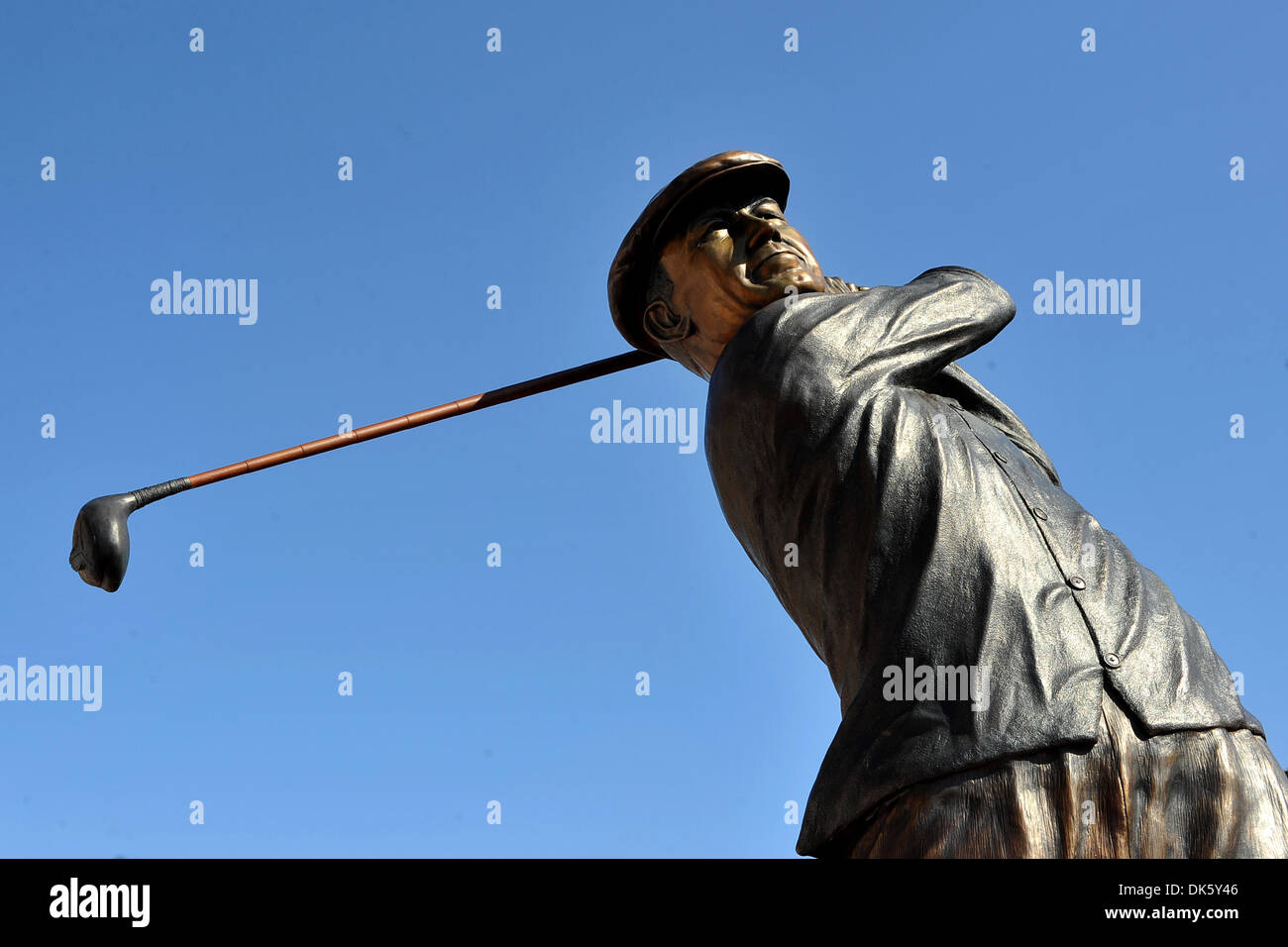 May 16, 2011 - Fort Worth, TX, USA - Ben Hogan statue during the ...