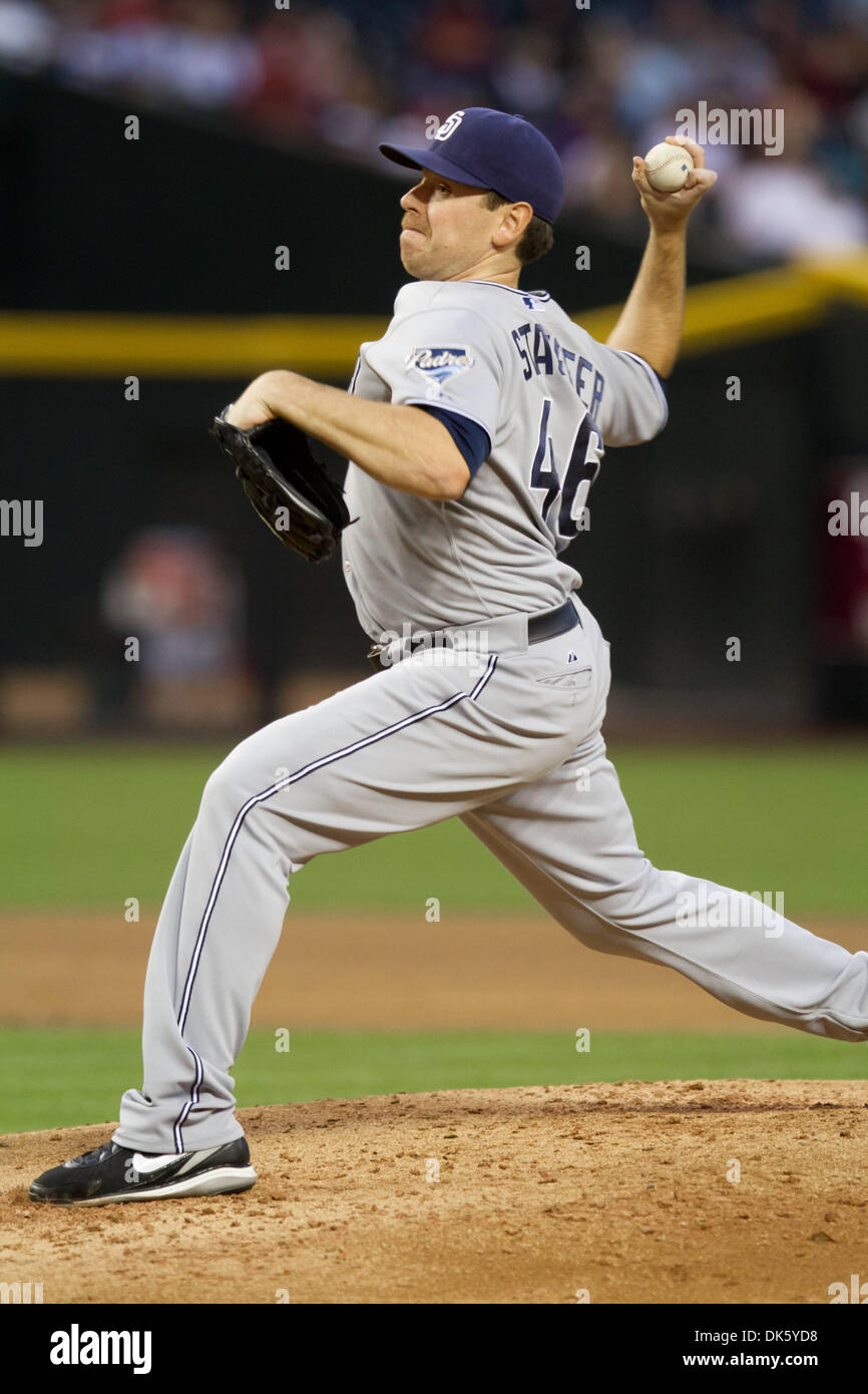 May 17, 2011 - Phoenix, Arizona, U.S - San Diego Padres starting ...