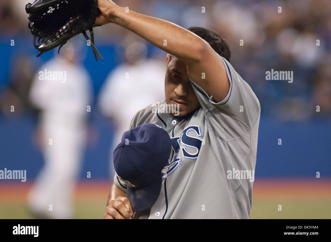 May 18, 2011 - Toronto, Ontario, Canada - Tampa Bay Rays pitcher Joel ...