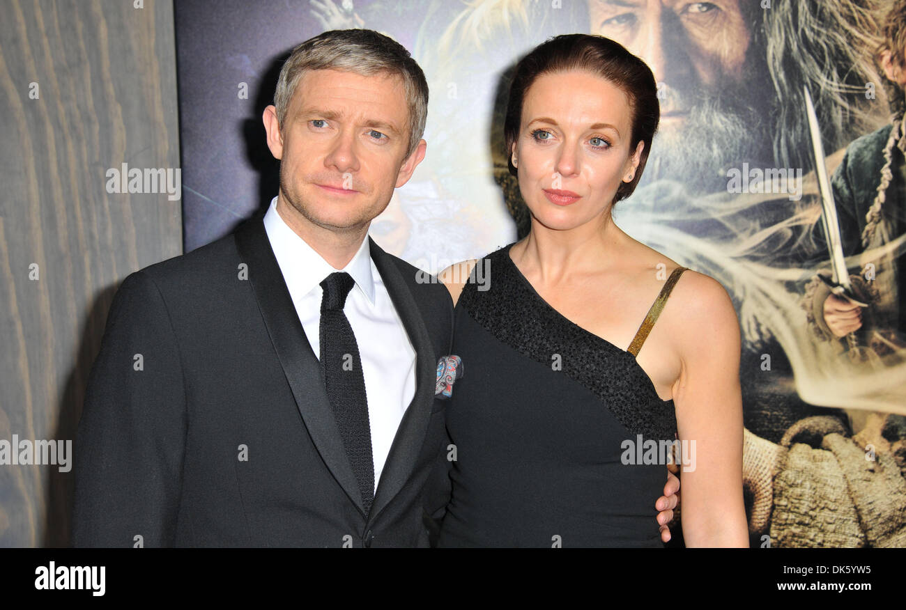 Los Angeles, California, USA. 2nd Dec, 2013. Amanda Abbington, Martin ...