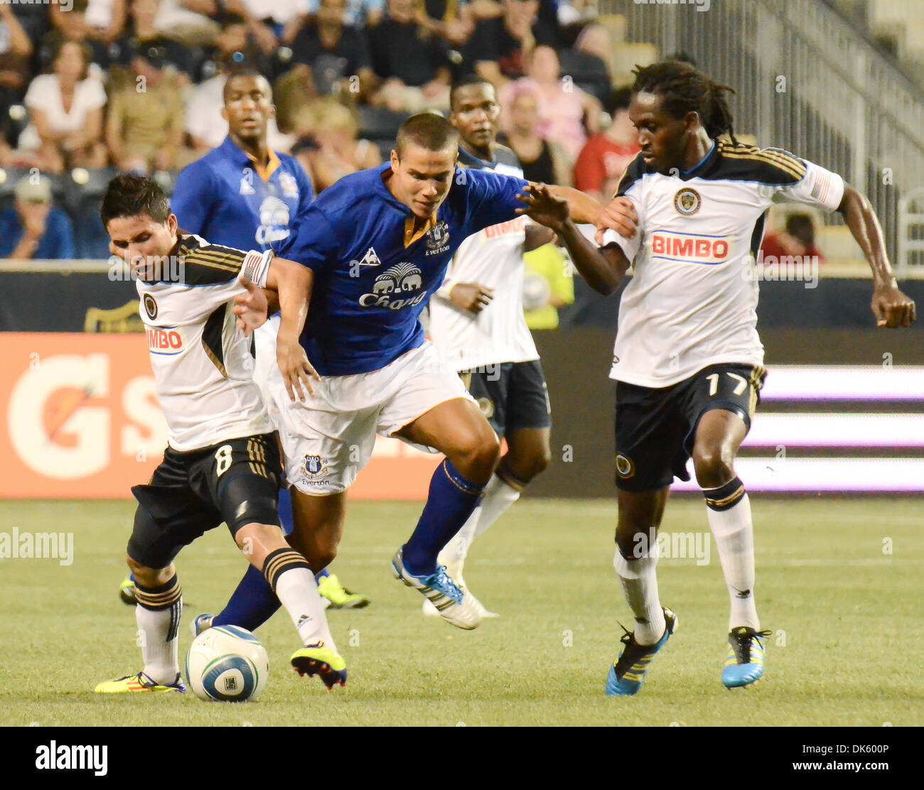 July 20, 2011 - Chester, PA, USA - Philadelphia Union's ROGER TORRES ...