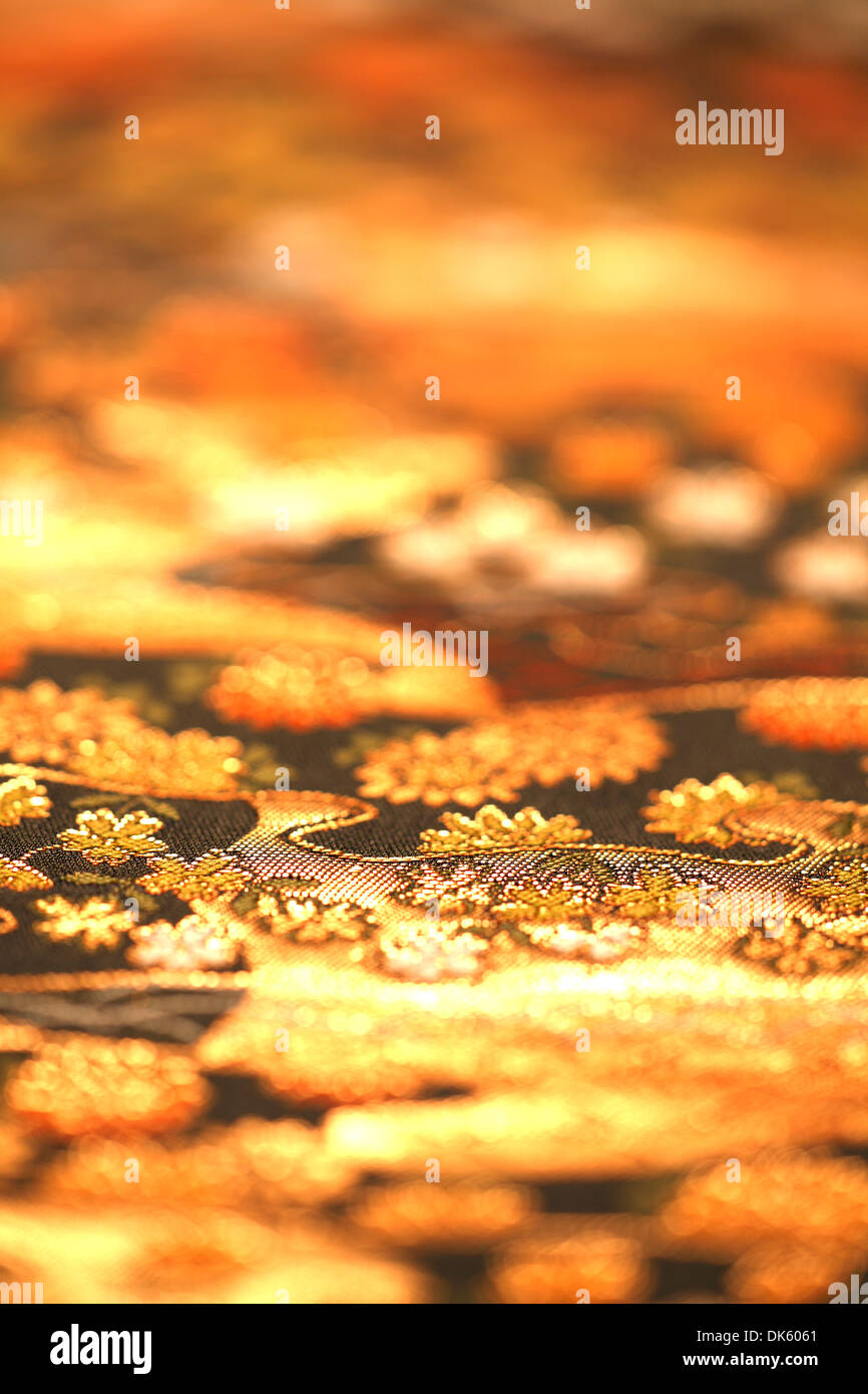 Kimono Obi Pattern Stock Photo Alamy