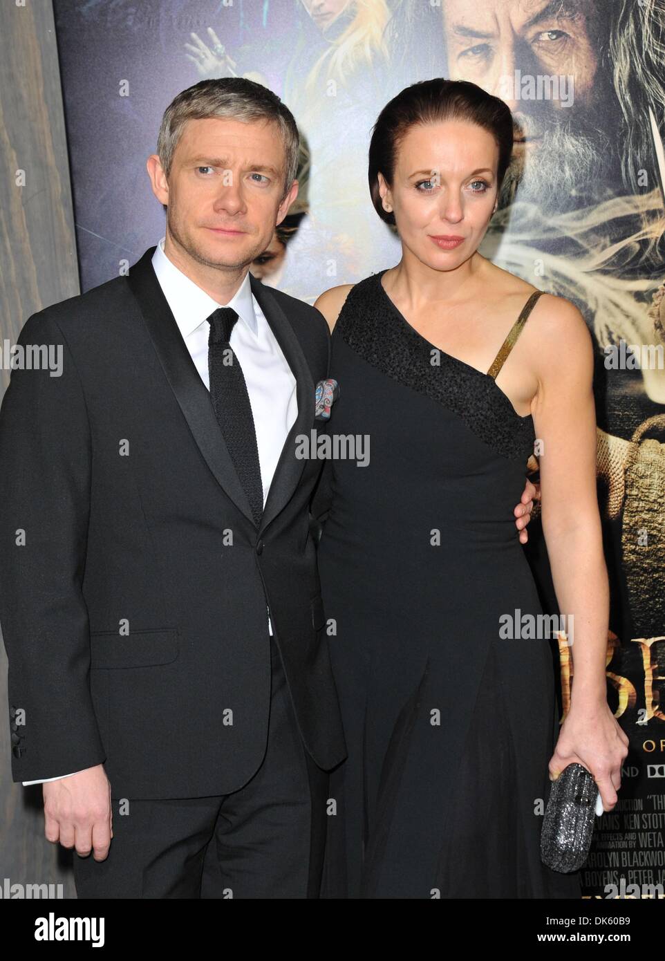 Amanda Abbington And Martin Freeman 2013