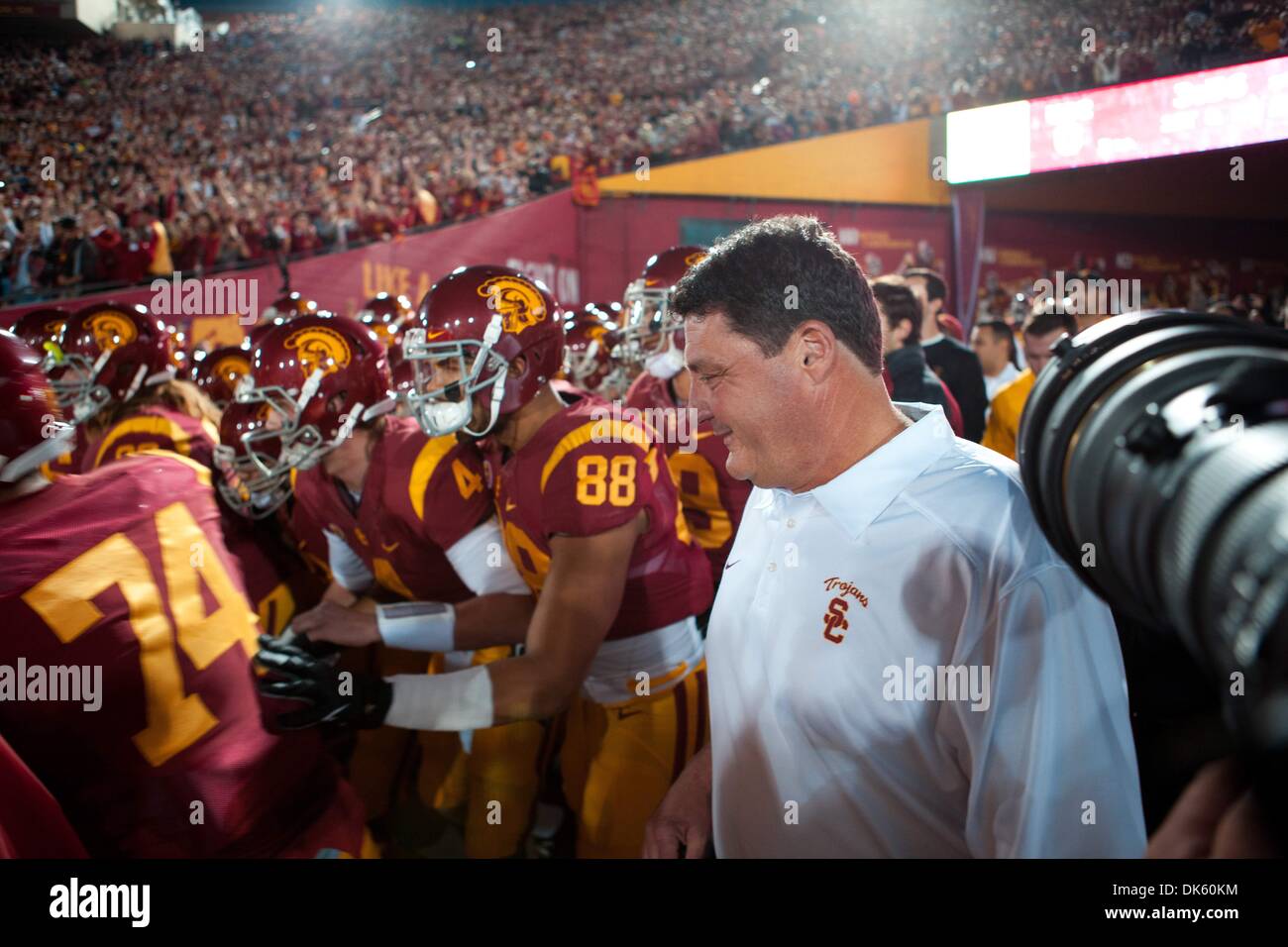 Ed orgeron hi-res stock photography and images - Alamy