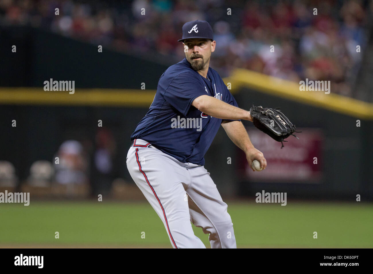 May 18, 2011 - Phoenix, Arizona, U.S - Atlanta Braves pitcher George ...