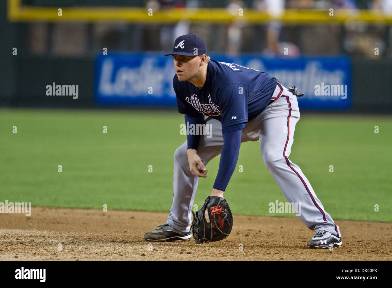 May 18, 2011 - Phoenix, Arizona, U.S - Atlanta Braves first baseman ...