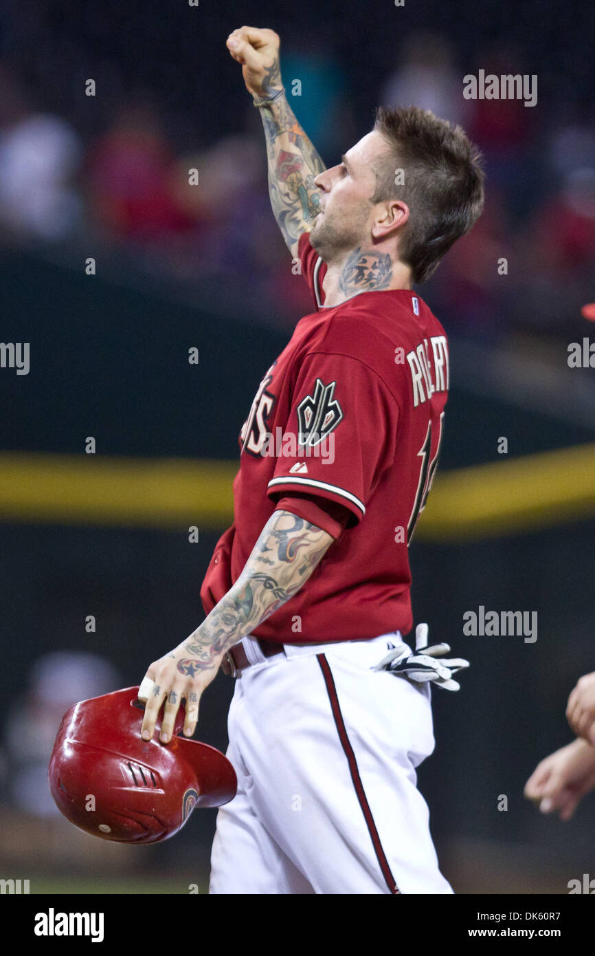 May 18, 2011 - Phoenix, Arizona, U.S - Arizona Diamondbacks third ...