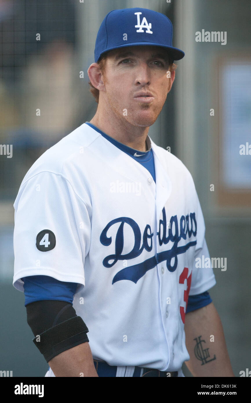 May 19, 2011 - Los Angeles, California, U.S - Los Angeles Dodgers left ...