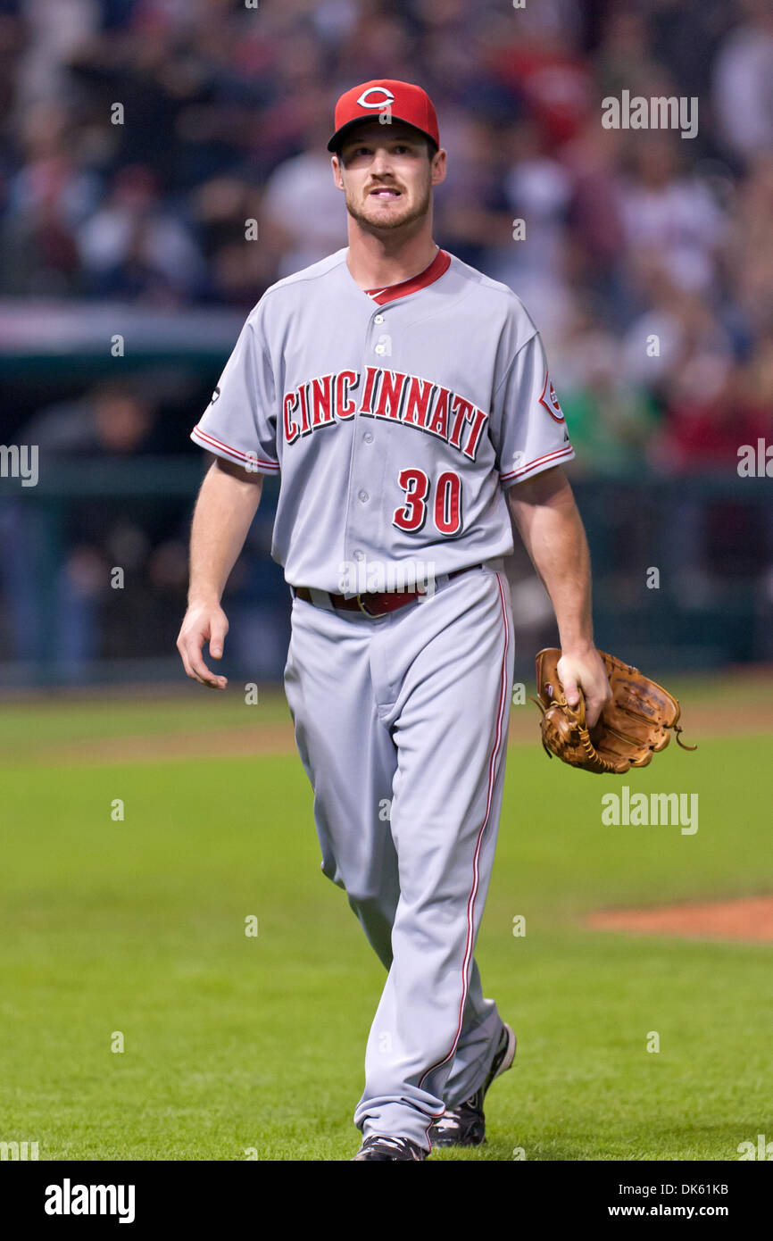 May 20, 2011 - Cleveland, Ohio, U.S - Cincinnati starting pitcher ...