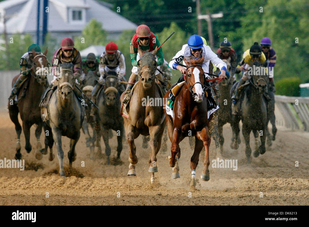 May 21, 2011 - Baltimore, Maryland, U.S. - JESUS LOPEZ CASTANON leads ...