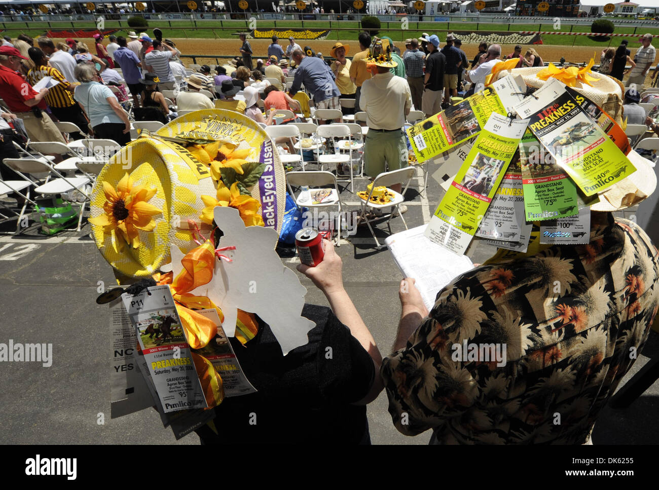 May 21, 2011 - Baltimore, Maryland, U.S. - The scene in the infield and ...
