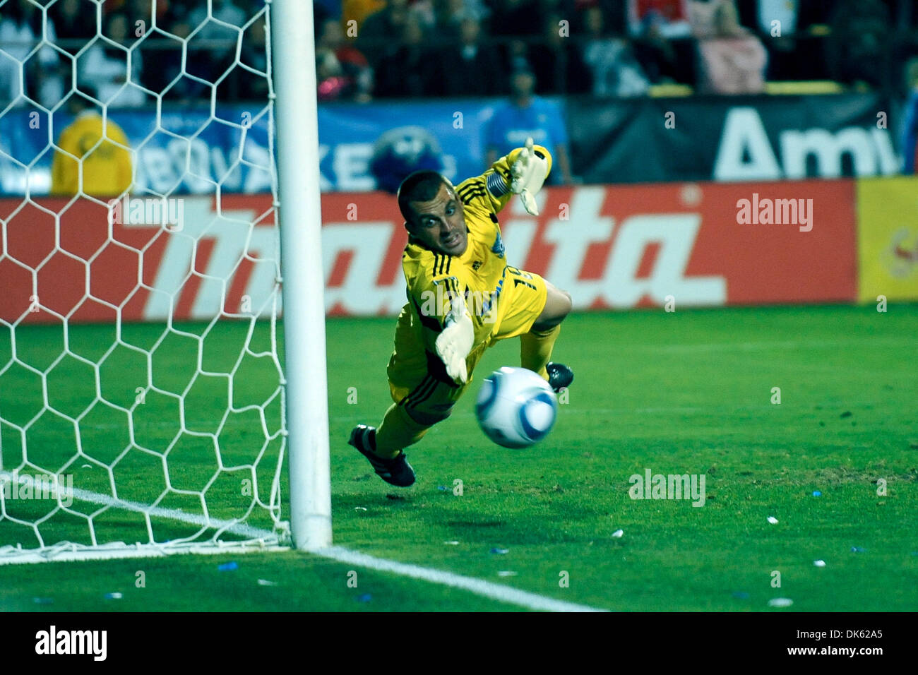 May 21, 2011 - Santa Clara, California, U.S - Earthquakes goalkeeper ...