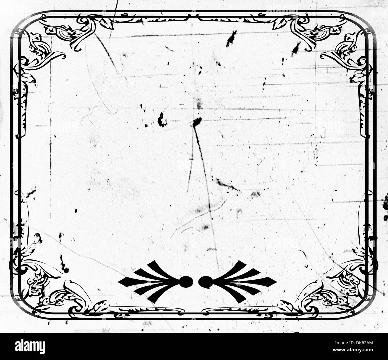 Vintage frame background design Stock Photo - Alamy